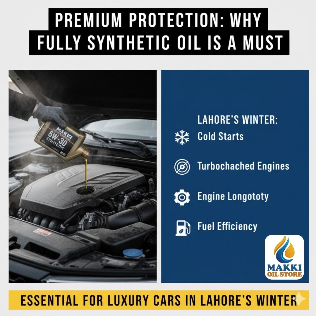 Why Synthetic Oil is Essential for Luxury Cars in Winter